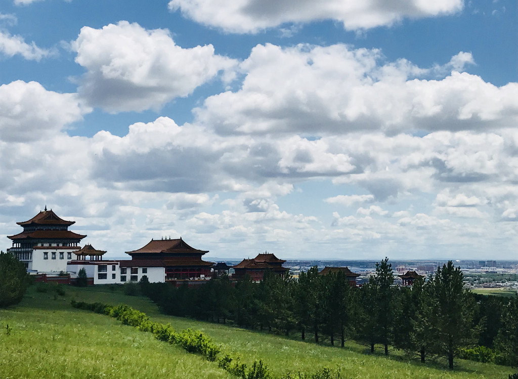 海拉尔一塔两寺,海拉尔古城,海拉尔达尔吉林_大山谷图库
